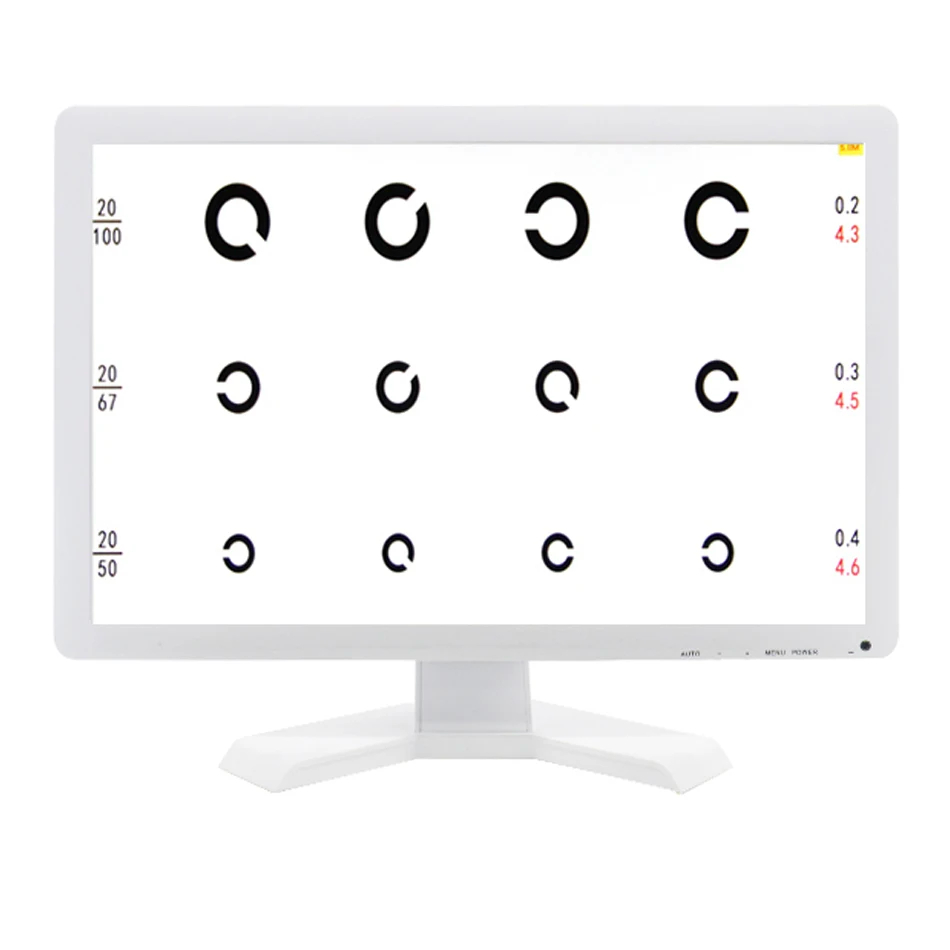VC-3 Screen Vision Chart Panel Led Visual Acuity Testing Chart 19 Inch ...