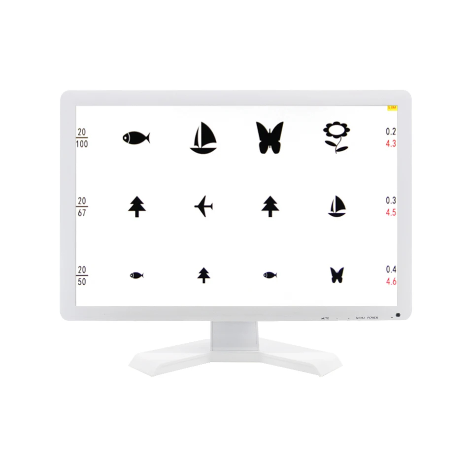 VC-3 Screen Vision Chart Panel Led Visual Acuity Testing Chart 19 Inch ...