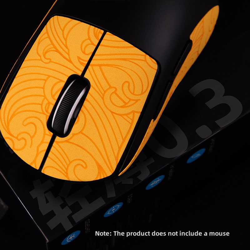Esports Tiger Gaming Mouse Grip Tape Mouse Skin Side Stickers Sweat ...