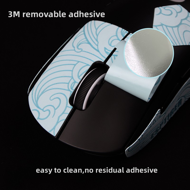 Esports Tiger Gaming Mouse Grip Tape Mouse Skin Side Stickers Sweat ...