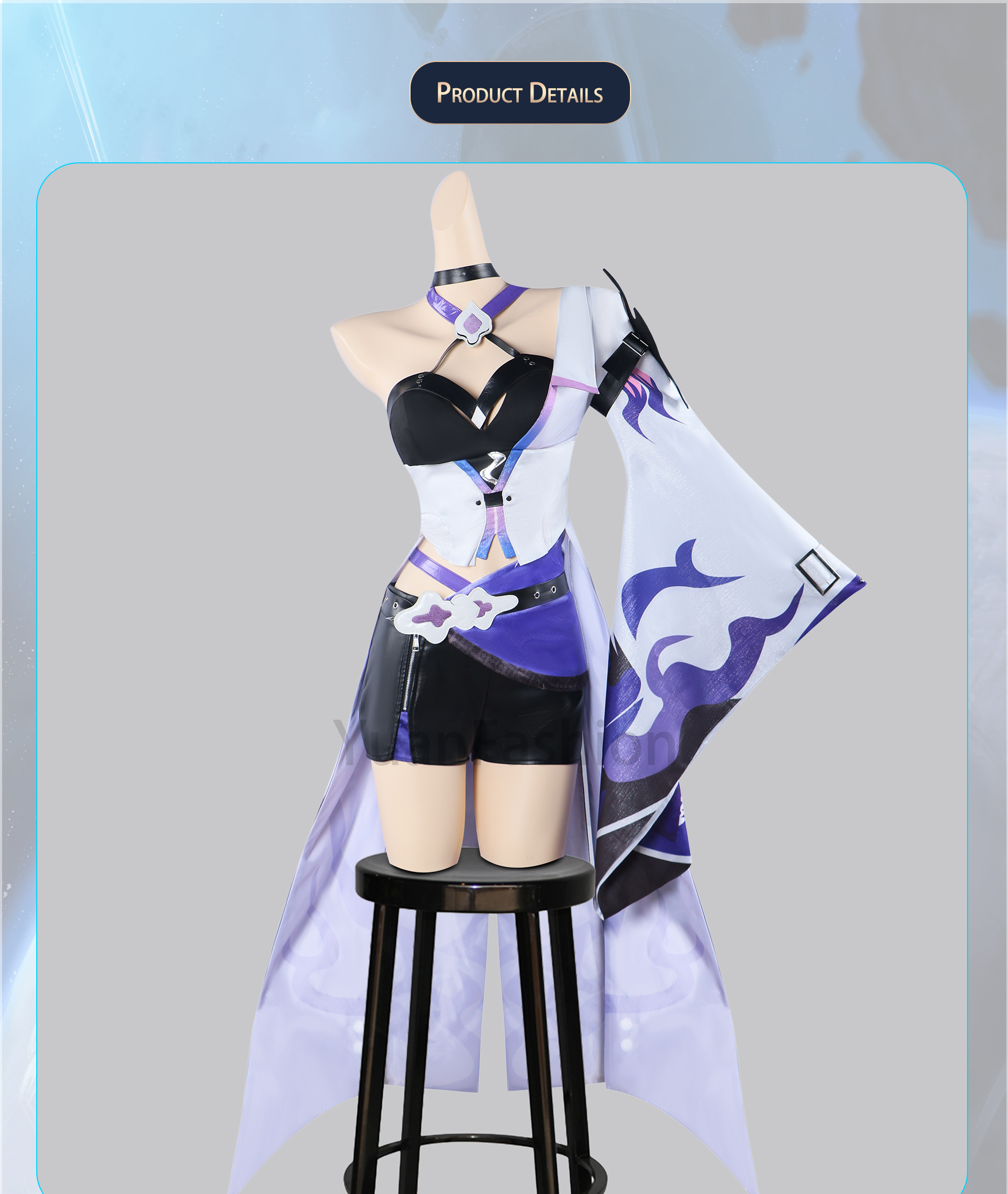[Ready Stock] Honkai Star Rail cosplay clothing Acheron cosplay ...