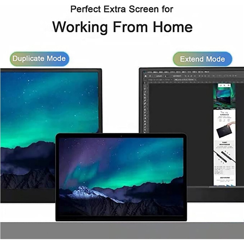 EXPOSE Portable 1080P FHD Game Monitor (15.6") Touch Screen | Shopee ...