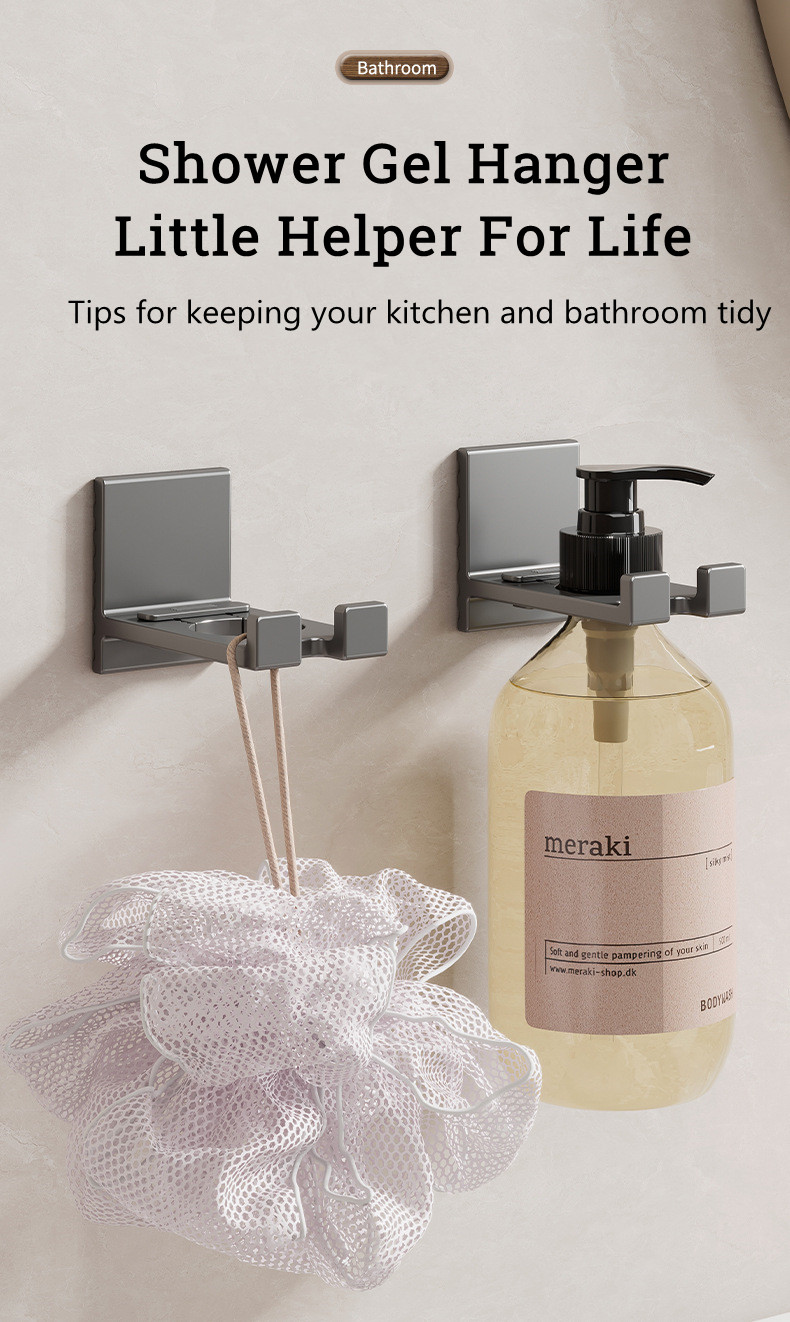 [EVA] 【local delivery】soap dispenser shampoo holder Bathroom storage ...