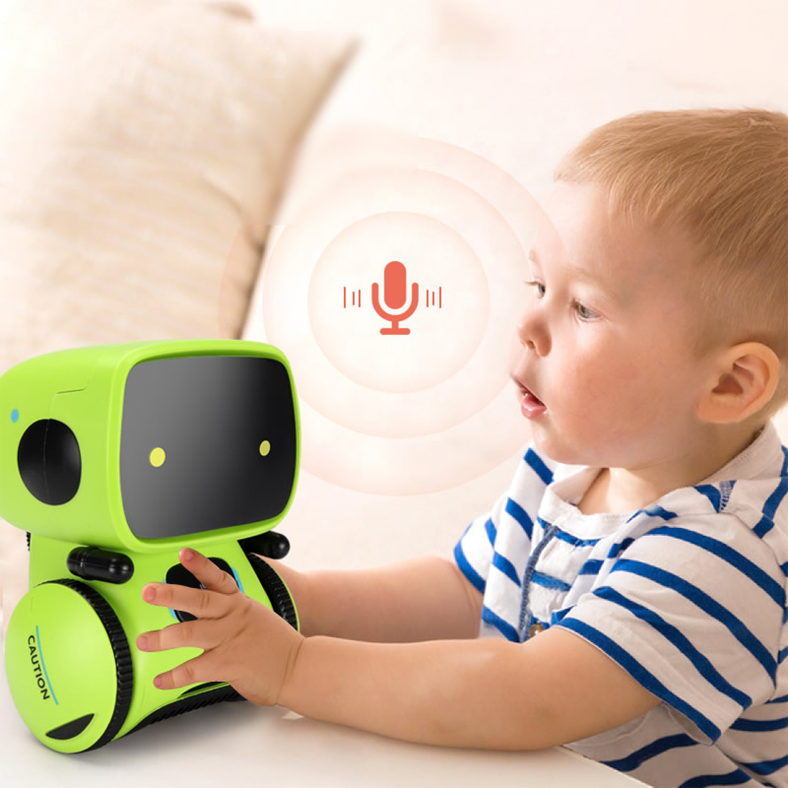 Emo Robot Smart Robot Dance Voice Command Sensor, Sing, Dance, Repeat ...