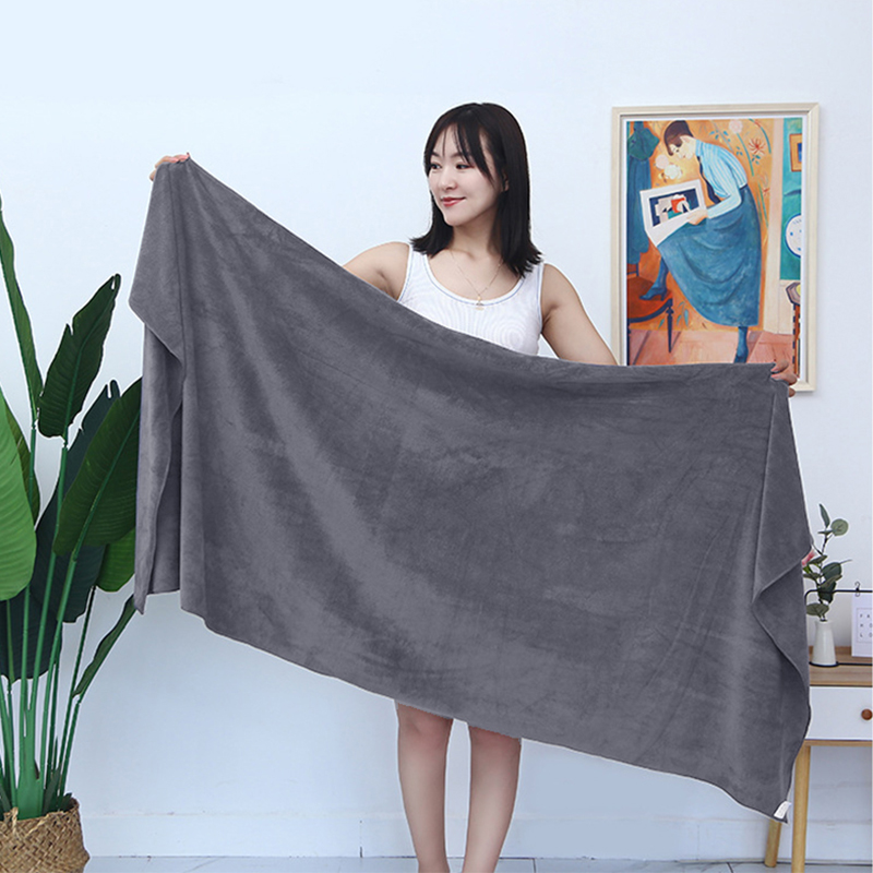 Bath Towel Tuala Mandi Dewasa Extra Besar Microfiber Janji Serap Air 70 ...