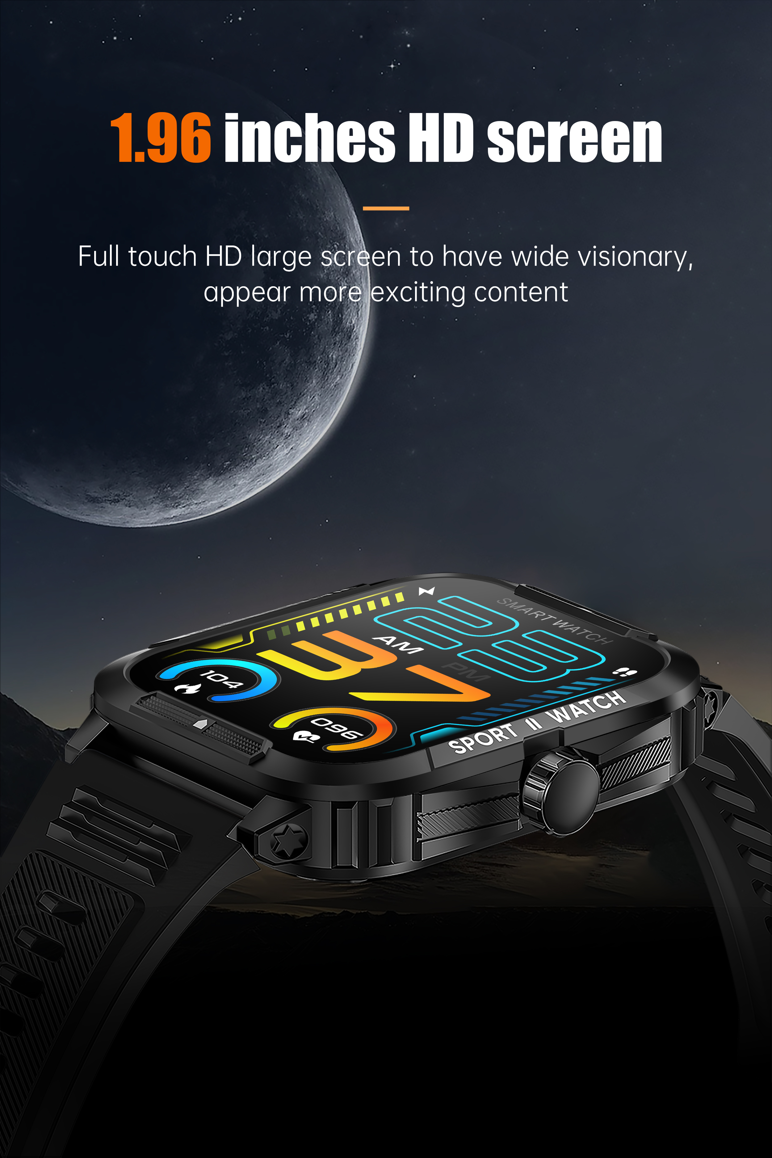 COLMI P76 Smart Watch Bluetooth Calling 3ATM Waterproof Swimming ...