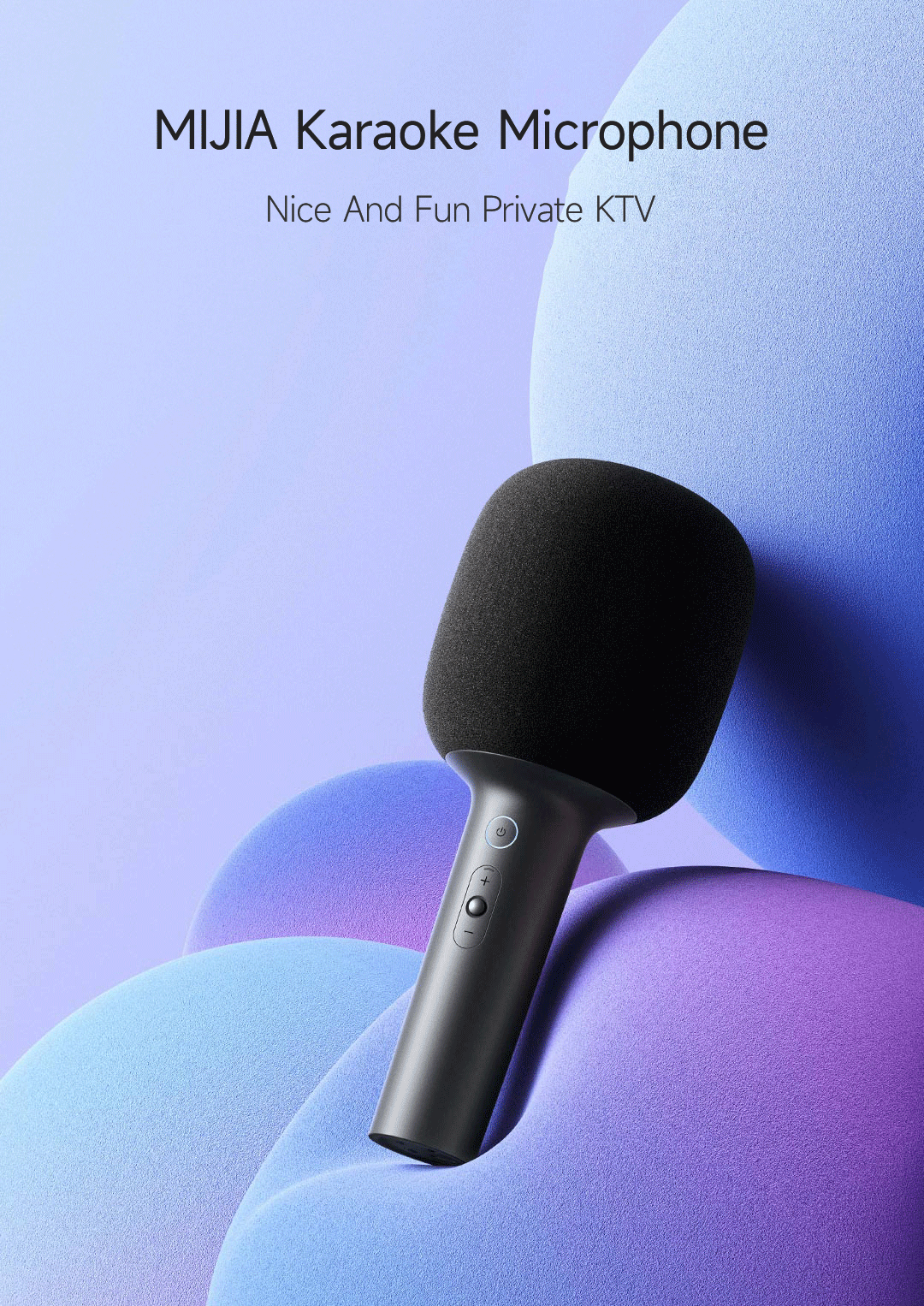 Xiaomi Mijia Microphone, Bluetooth Wireless, KTV Stereo Sound Effect ...