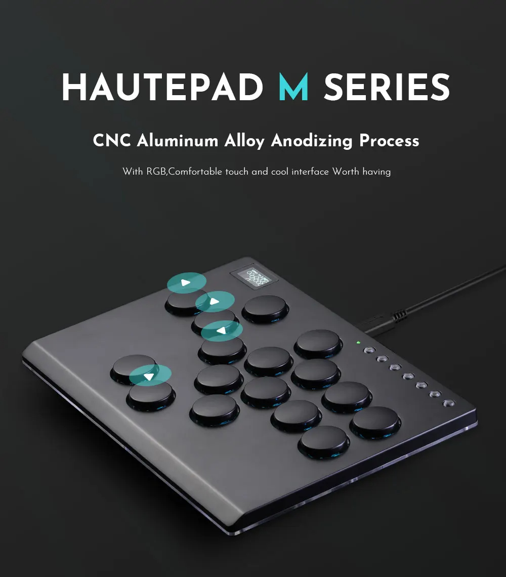 ⭐Haute42 All Metal Joystick Hitbox Controller Arcade Fighting Stick For ...