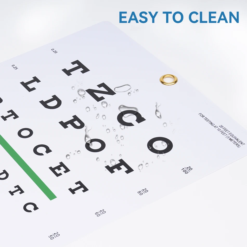 Snellen Eye Chart, Wall Chart, Eye Charts for Eye Exams | Shopee Malaysia