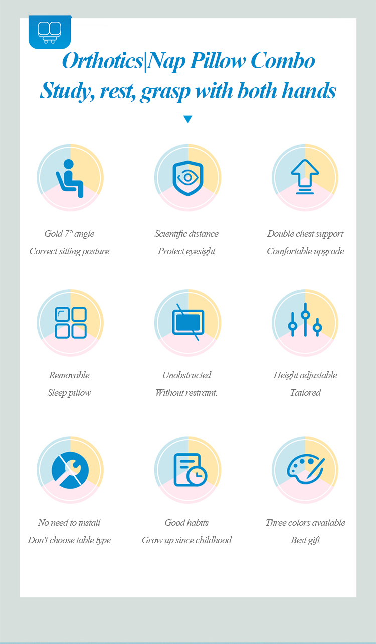 Angel Mark Sitting Posture Corrector Stationery Set Students Writing ...