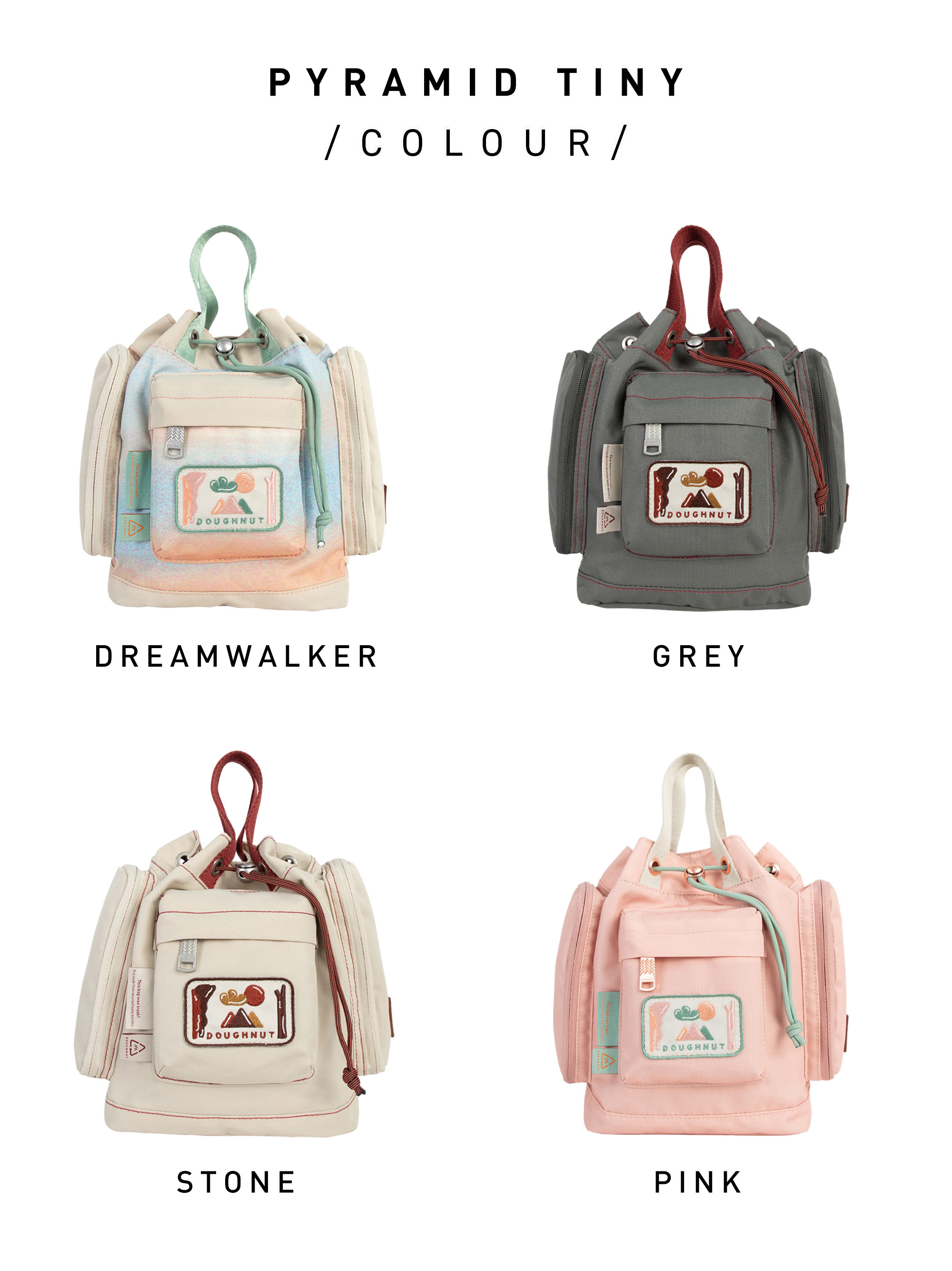 Doughnut Pyramid Tiny Dreamwalker Series Unisex 2-in-1 Lightweight ...
