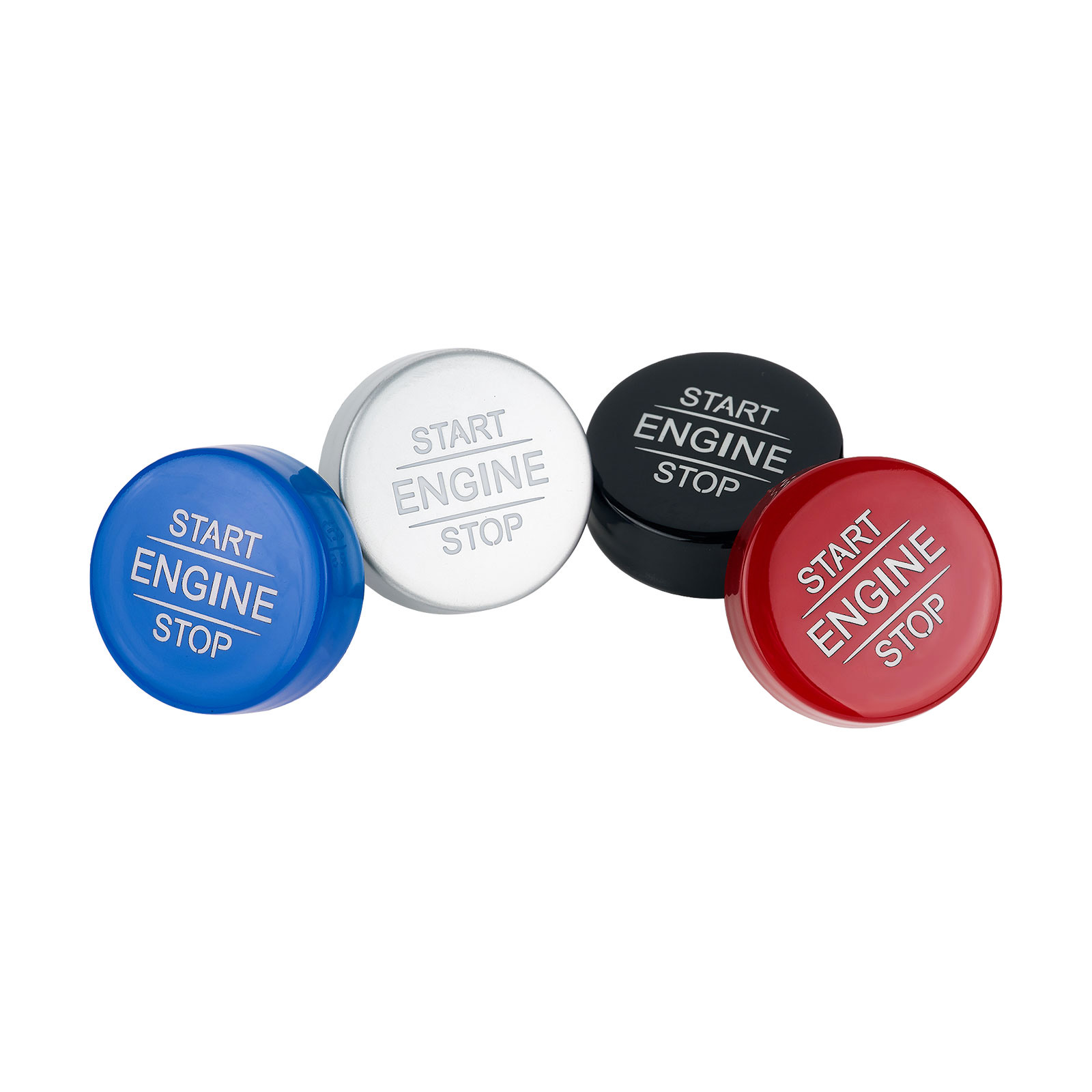 Car Start Stop Engine Switch Buttons Cover Stickers Fit For Mercedes ...