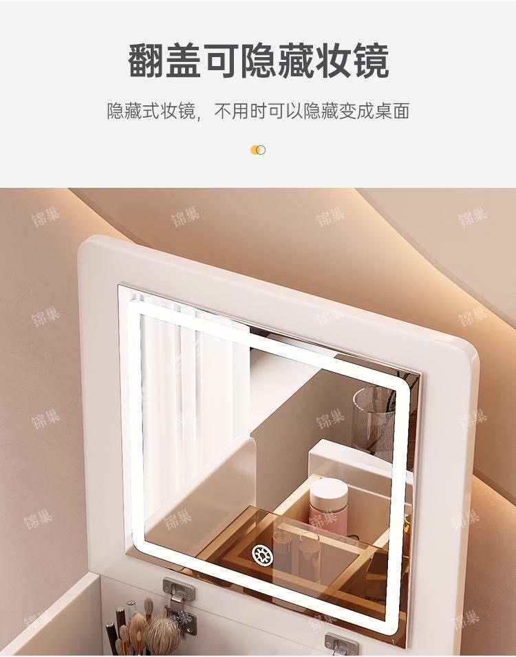 🔥🔥🔥"Ready Stock" Clamshell folding makeup table Removable vanity small ...