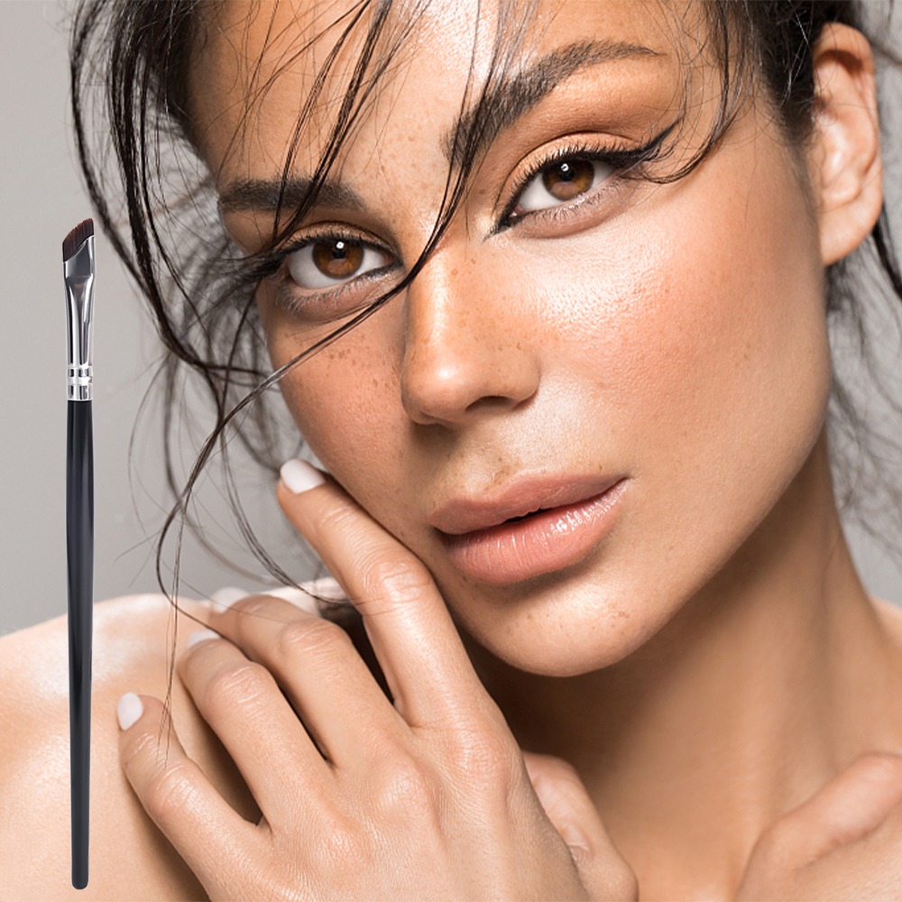 Soft Fiber Wool Eyeliner Eyebrow Brush - Professional Nose Shadow Brush ...