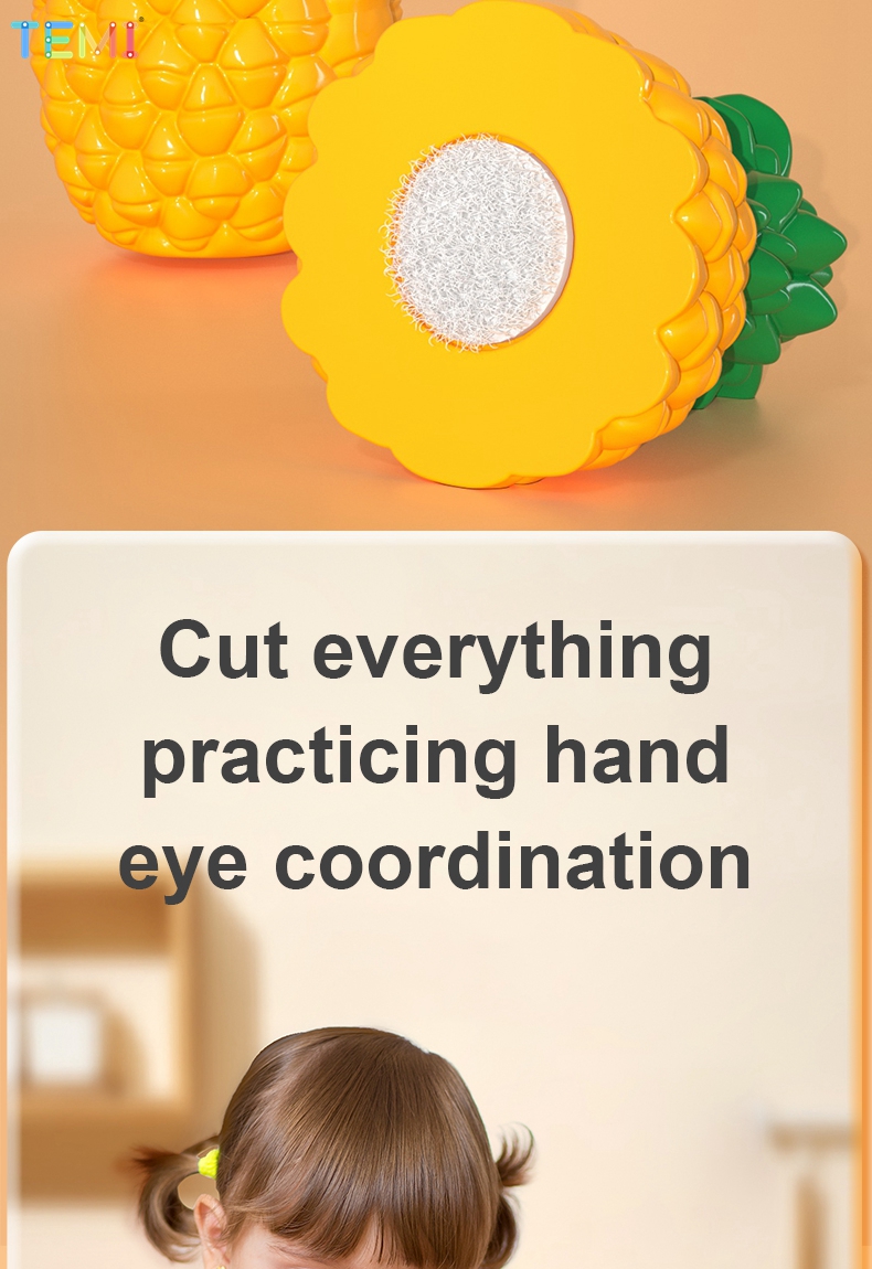 ⭐Shipping from Malaysia⭐TEMI Kid Cutting Fruit Play Set Children's ...