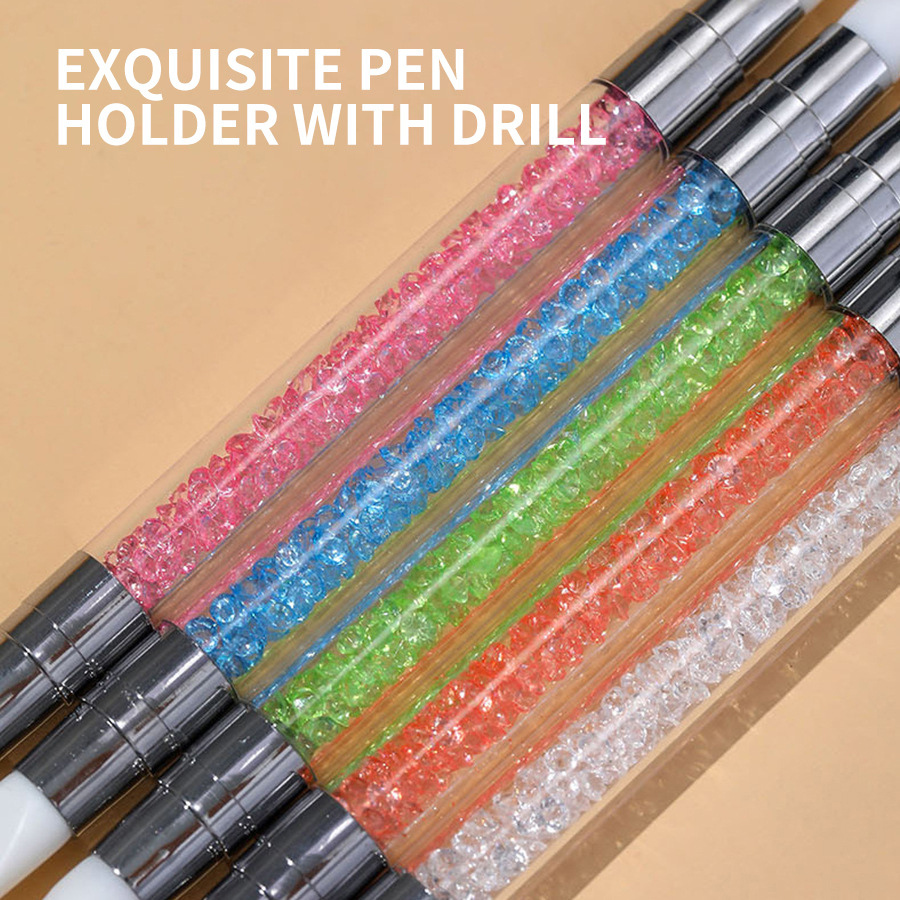 XEIJAYI 1pc Double-ended Silicone Pen Hollowed Out Carving Pen Gradient ...