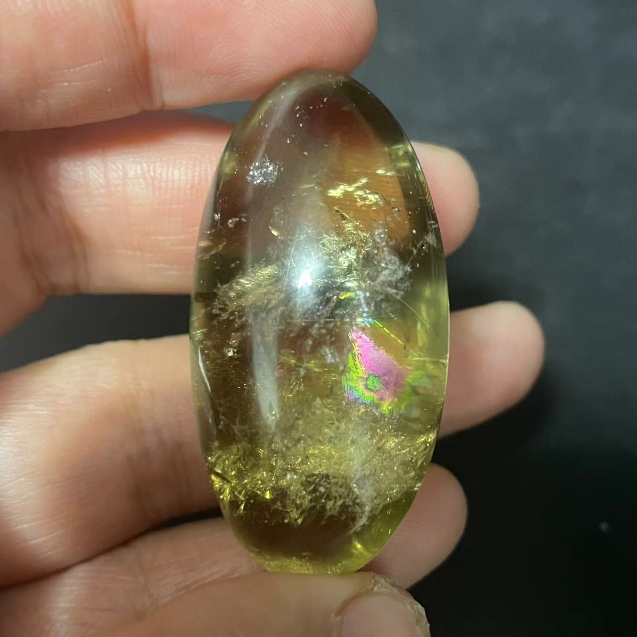 Boutique Natural Citrine Tea Crystal Tea Citrine Small Play | Shopee ...