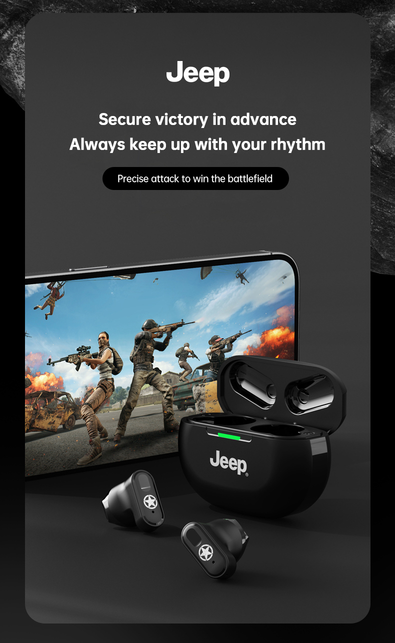 [Ship In Malaysia] Jeep EW011 TWS True Wireless Bluetooth Earphones ...