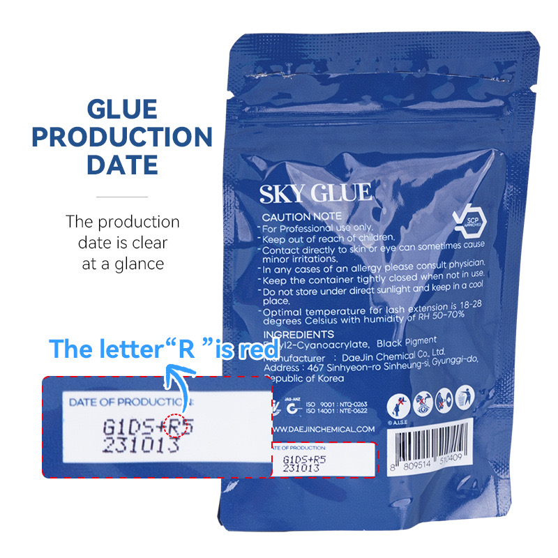 Skyglue Original Korean SkyGlue Packaging 1-2 seconds Fast Drying Glue ...