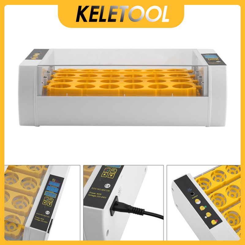 24 Egg incubator Large Capacity Mini Incubator For Chicken Poultry ...