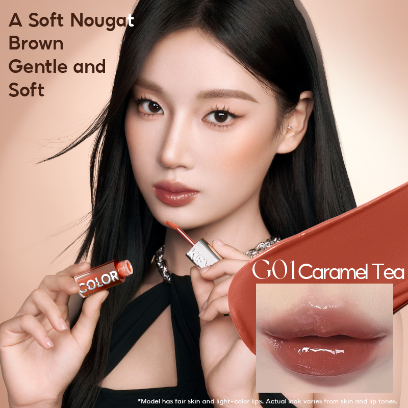 COLORKEY 3D Mirror Chasing Lip Gloss Lip Plumpler water gloss lip glaze ...