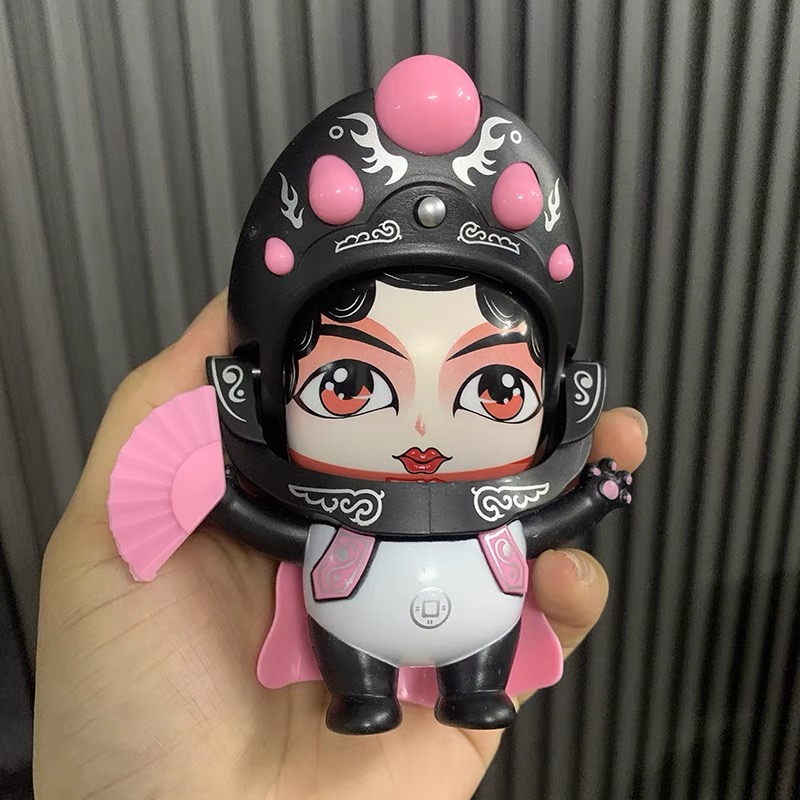 5 Sichuan Opera Doll Toys with Changing Faces, Different Facial ...