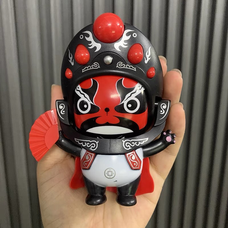 5 Sichuan Opera Doll Toys with Changing Faces, Different Facial ...