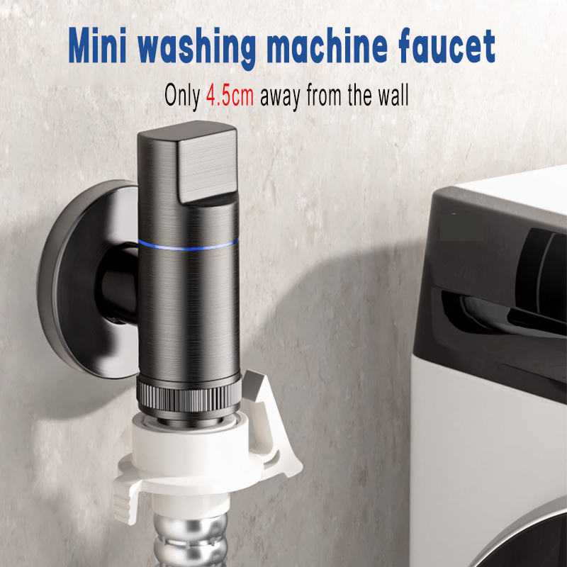 Washing machine faucet Automatic water stop angle valve Universal clip ...