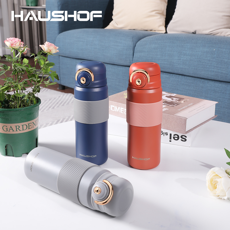 HAUSHOF 580ml Sports Bottle Botol air tumbler tahan sejuk Coffee Travel ...