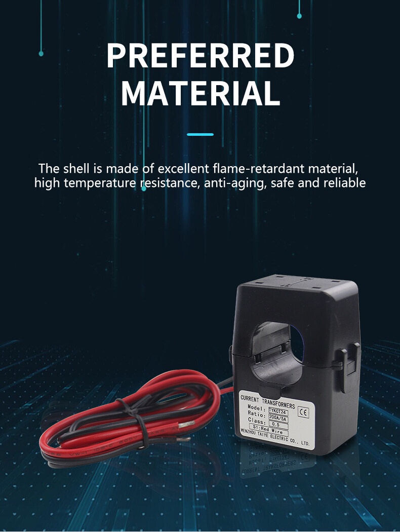 3pcs Kct24 Split Core Transformer Ac Current Sensor Window Size 24mm Clamp On Ct Shopee Malaysia