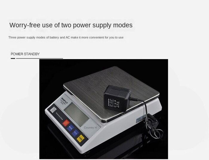 10Kg X 0.1G 7.5Kg X 0.1G Digital Precision Industrial Weighing Scale W Counting, Table Top Scale ...