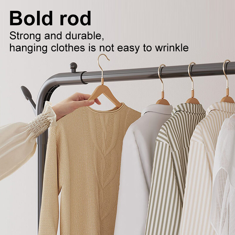 Single / Double Pole Clothes Rack Strong Powder Coated Drying Rack ...