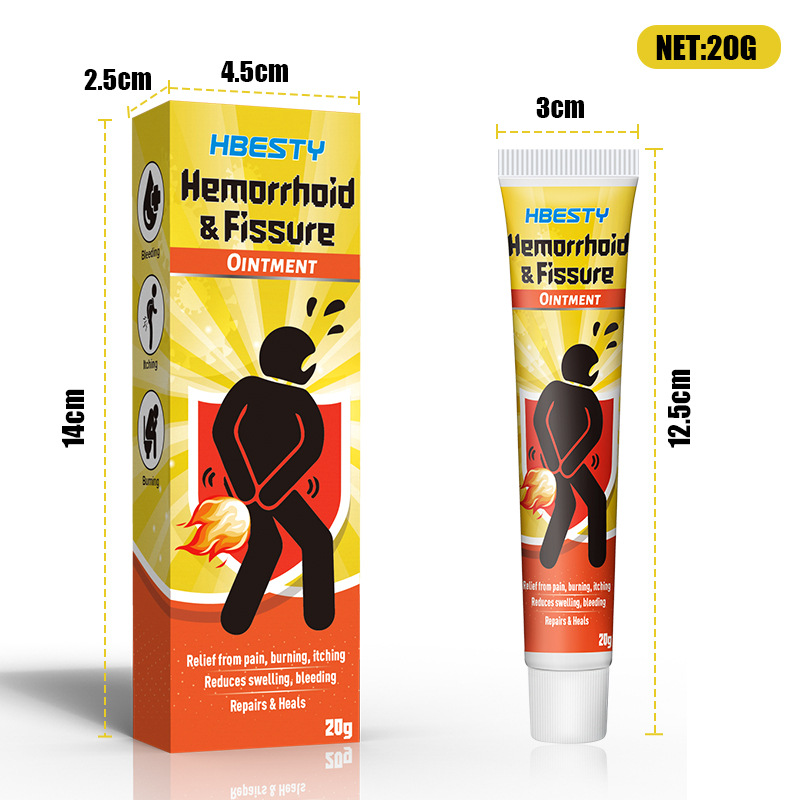 Hemorrhoids Cream Antibacterial Hemorrhoids Ointment Effective Relieve ...