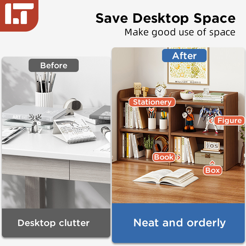 Multipurpose Tabletop Rack Book Rack Desktop Rack Student Study Table ...