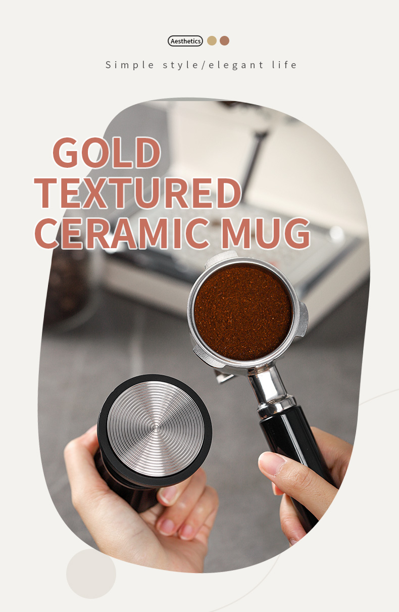 BINCOO Threaded Grid Bottom Powder Hammer Italian Coffee Machine ...