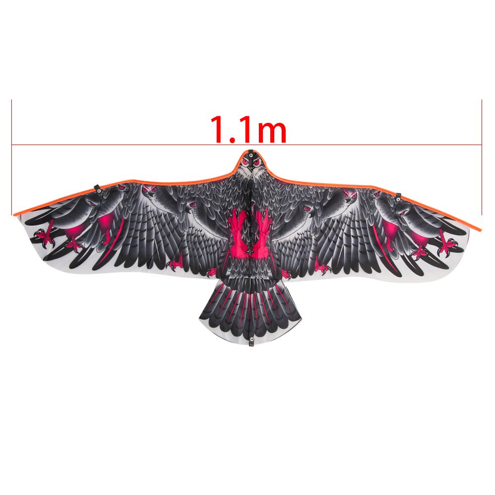 [color random]1.1m Eagle Kite With 30 Meter Kite Line Large Plane Eagle ...