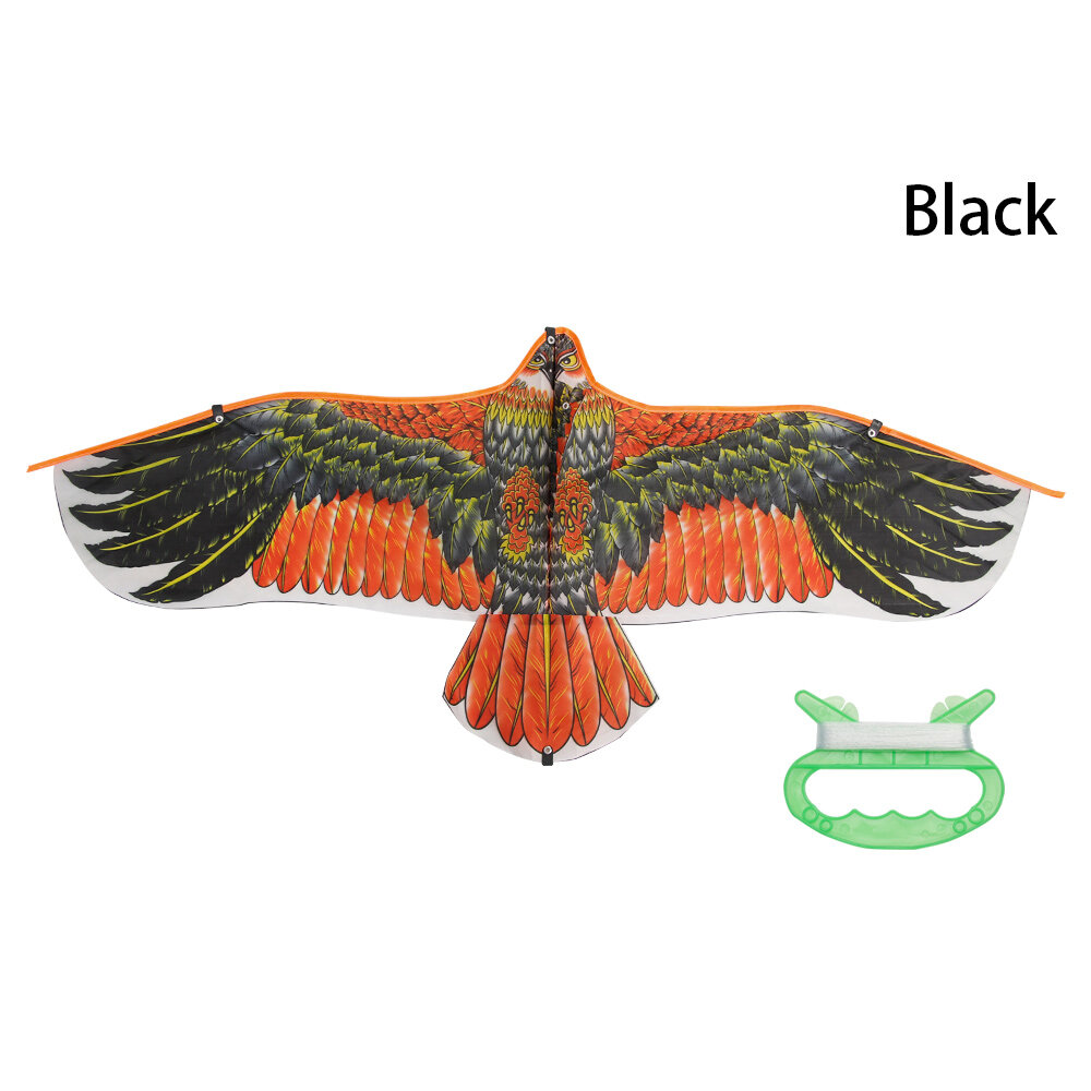 [color random]1.1m Eagle Kite With 30 Meter Kite Line Large Plane Eagle ...