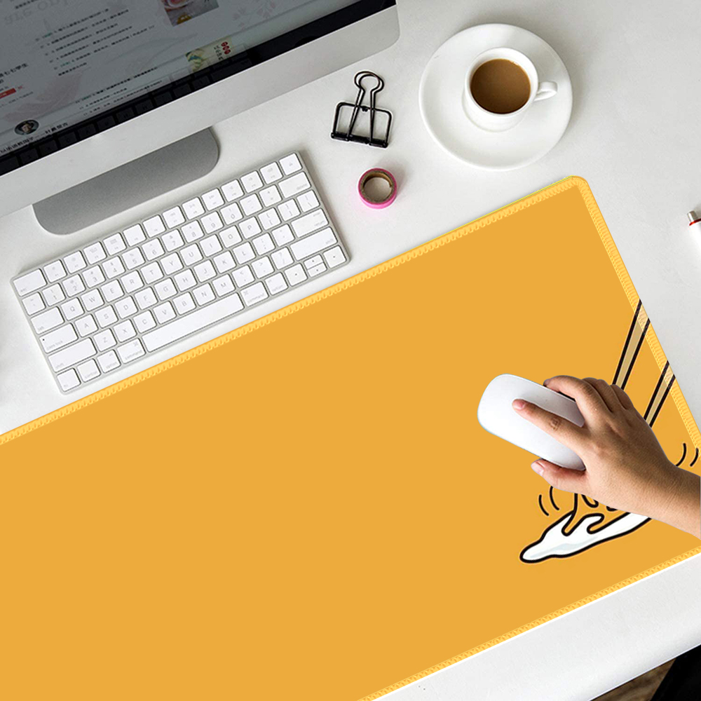 Extended Cartoon Mousepad Gudetama Mousepad Large Gaming Mousepad ...