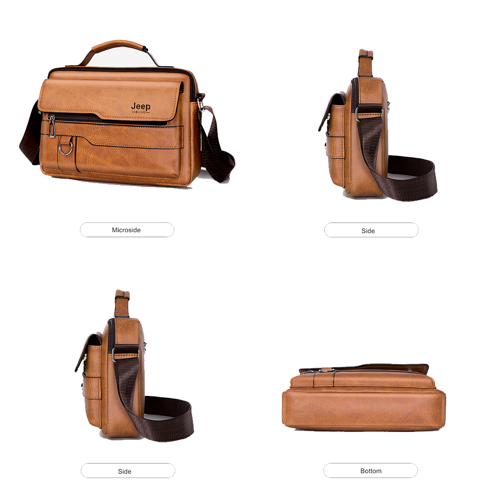 Jeep buluo Brand Men's Crossbody Shoulder High Quality Tote Fashion ...