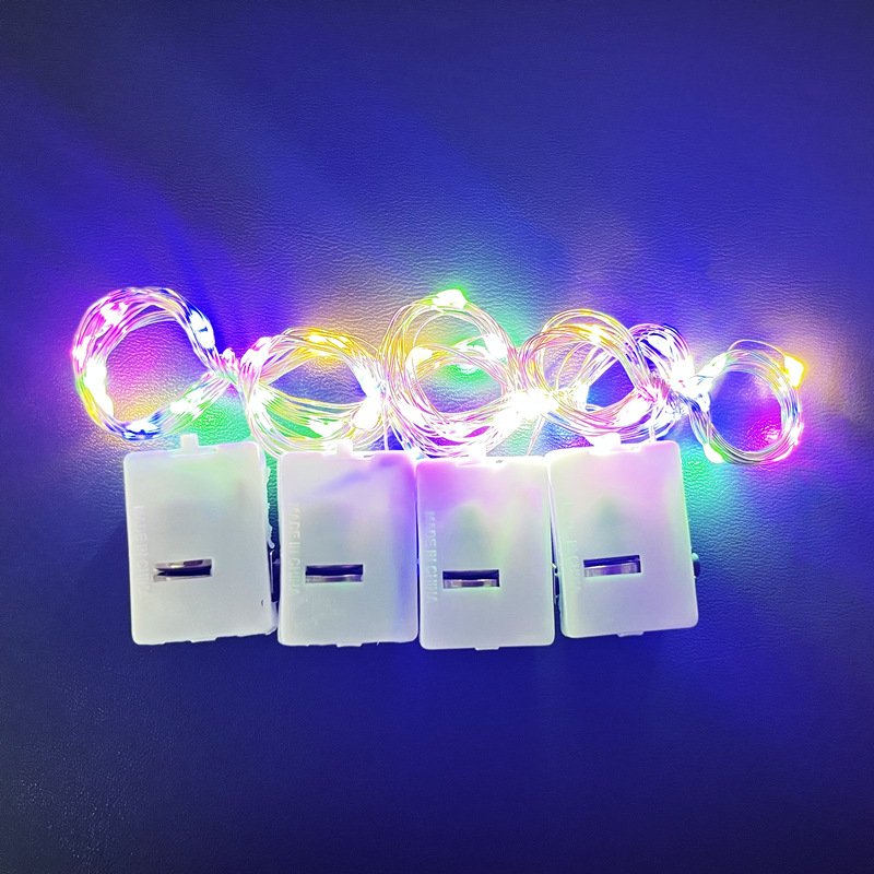 LED Small Lantern Flashing Light 1M 2M LED Light String Fairy Three ...