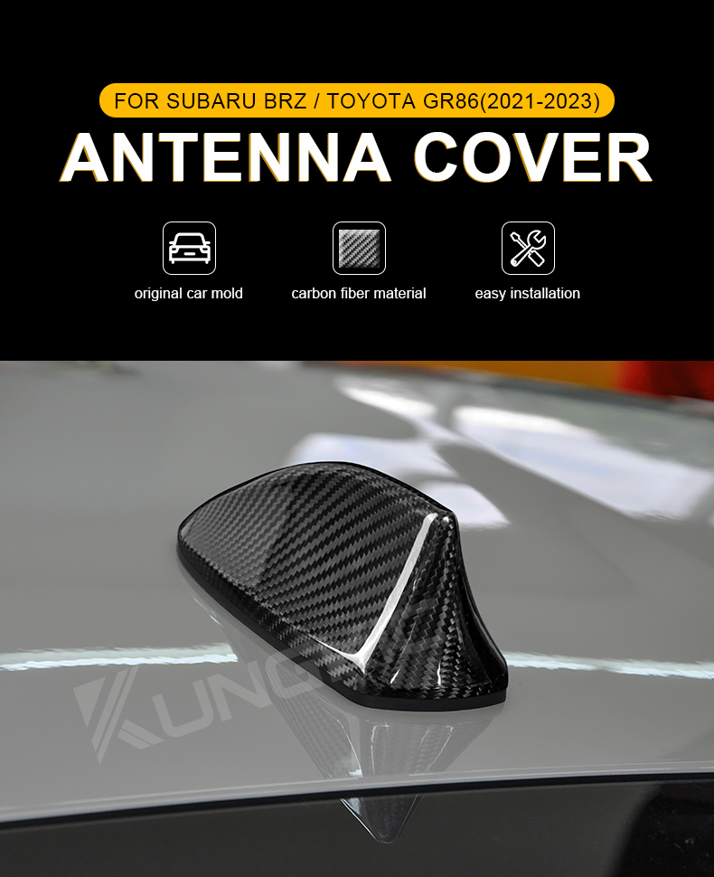 KUNGKIC Real Dry Carbon Fiber For Subaru BRZ Toyota GR86 2021-2024 Car ...