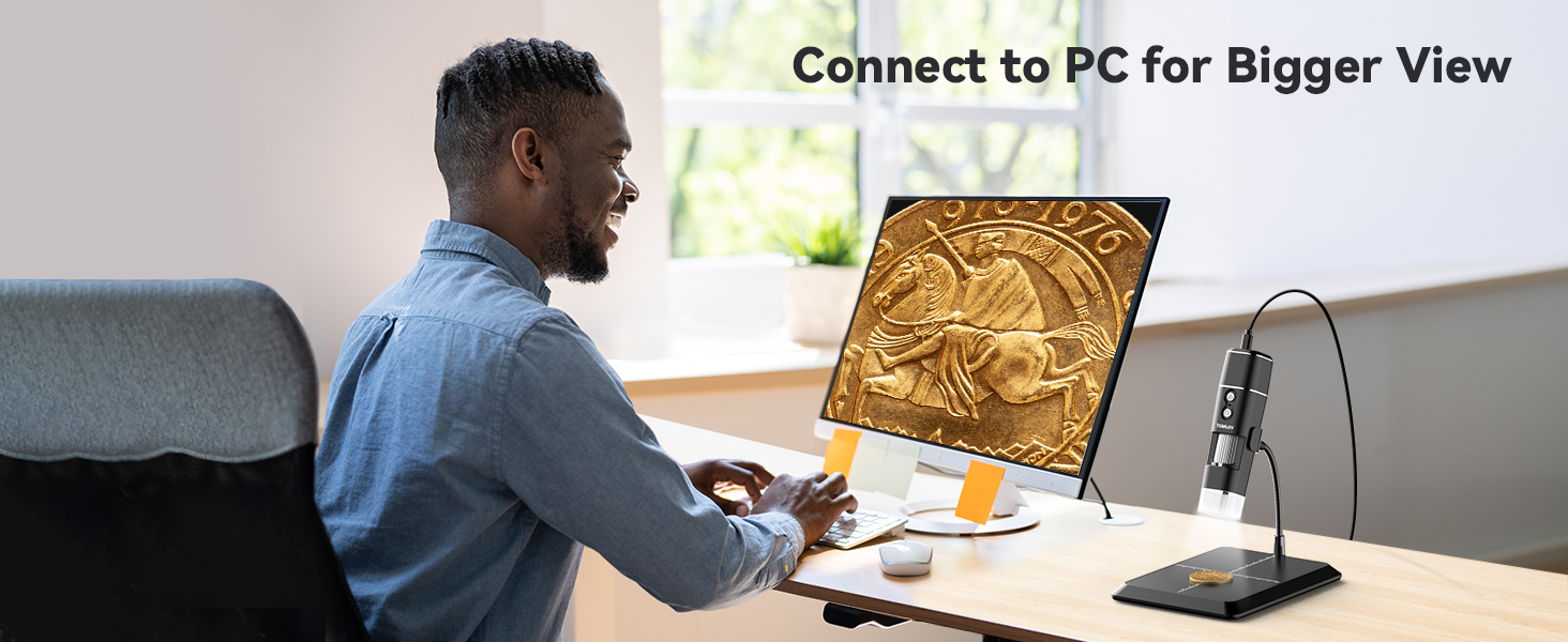 [🔥Wireless Digital Microscope🔥]TOMLOV DM1 Wireless Digital Microscope ...