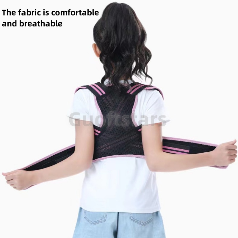 Guoftstars Professional Posture Corrector for Kids, Adjustable Upper ...