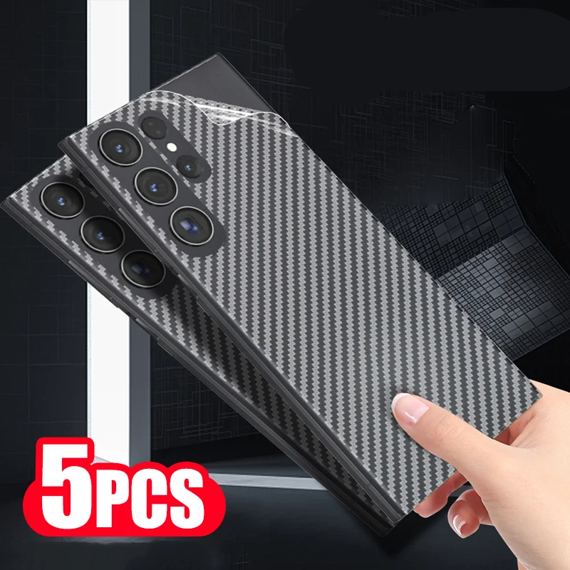 Carbon Fiber Back Film For Samsung Galaxy S24 Ultra Plus s24 ...