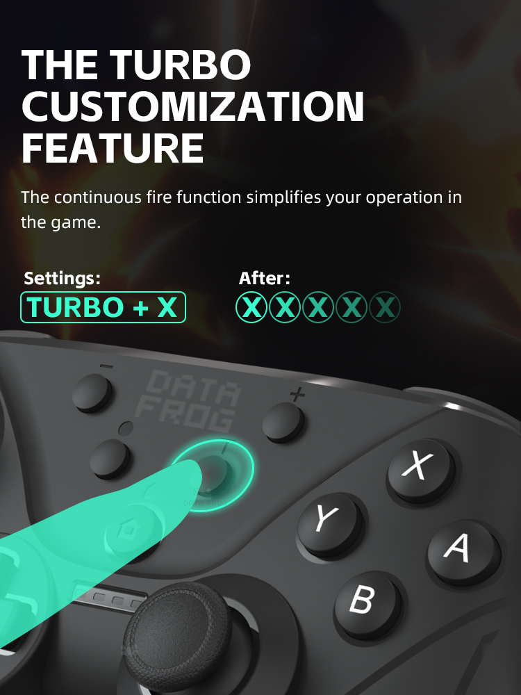 Data Frog Switch Controllers for Nintendo Switch/Lite/OLED Switch Pro ...