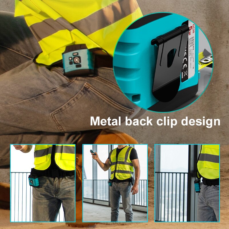 MILESEEY DT20 3 In 1 Laser Tape Measure, Laser Distance Meter/Digital Tape Measure/Regular Tape ...
