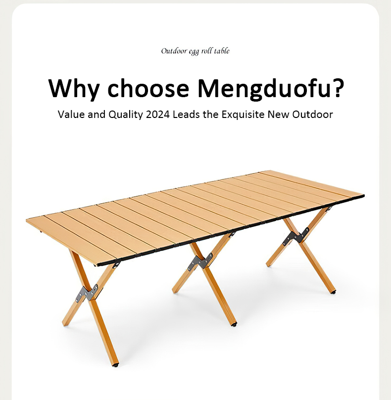 🔥Ready Stock🔥Kermit camping chair Egg Roll Table 90/95/120CM Table ...