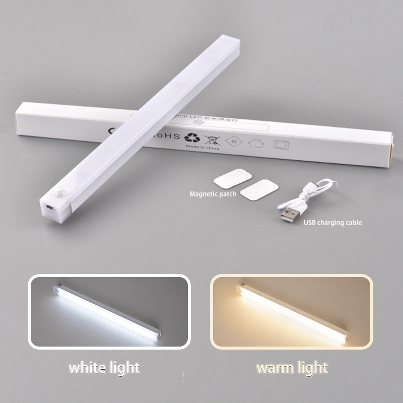 (Local Shipment) Motion Sensor Light LED Strip USB Rechargeable Night ...