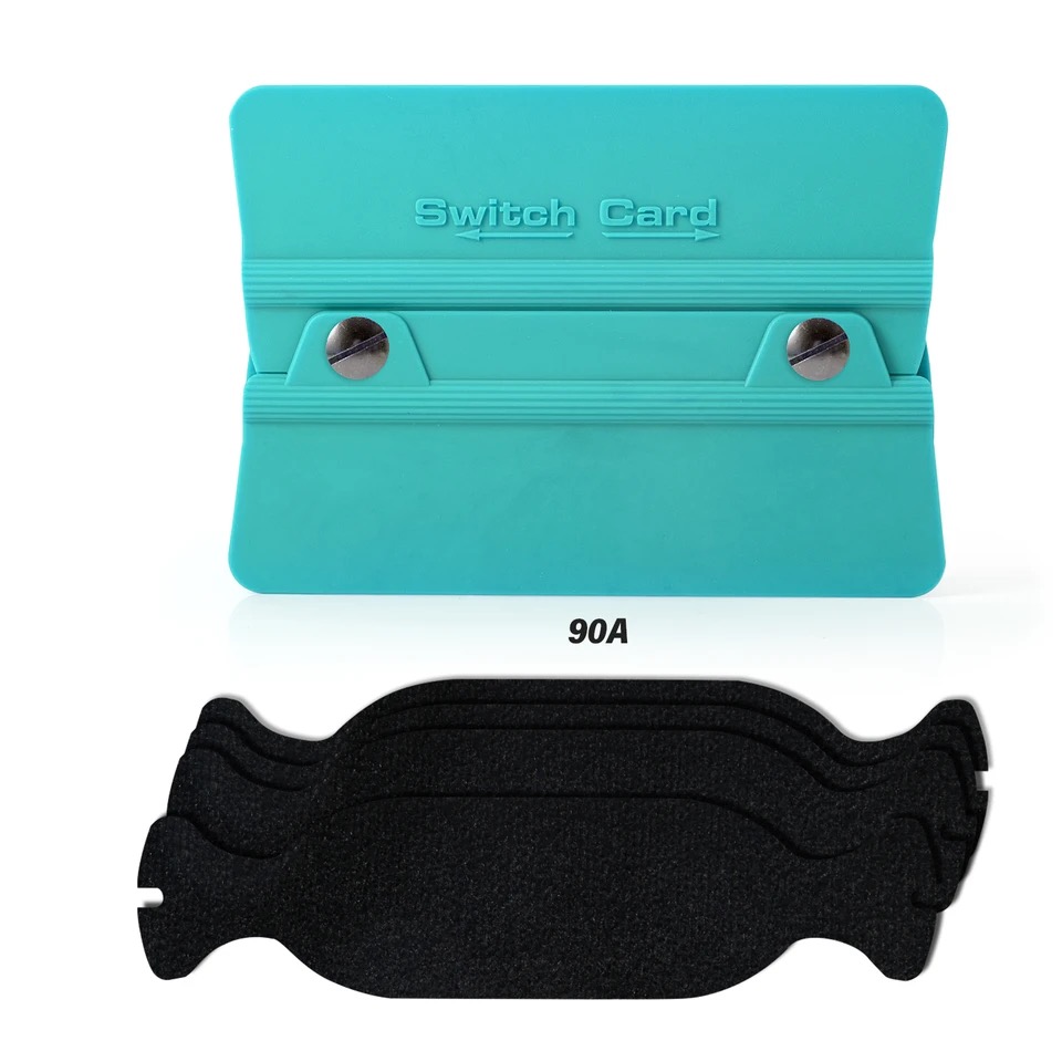 Wrapping Car Switch Card Squeegee With Scratch-Free Buffer Felt Soft ...