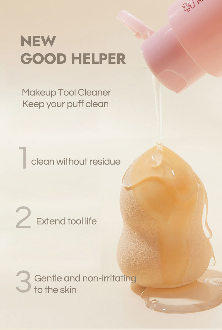 GECOMO Makeup Brush Powder Puff Cleaner Mild Cleaning Silicone Basin ...